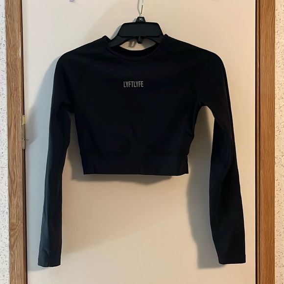 lyftlyfe | Tops | Compression Long Sleeve Crop Top | Poshmark